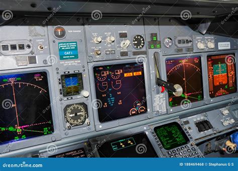 Cockpit Panel And Instrument Royalty Free Stock Image Cartoondealer