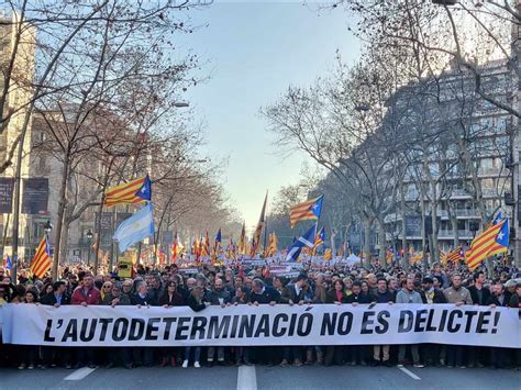 Horario Y Recorrido De La Manifestación Independentista En Madrid