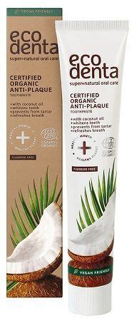 Ecodenta Cosmos Organic pasta do zębów zapobiegająca osadzaniu się
