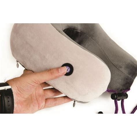 Shop Now Vibrating Memory Foam Neck Massage Pillow Viaggi