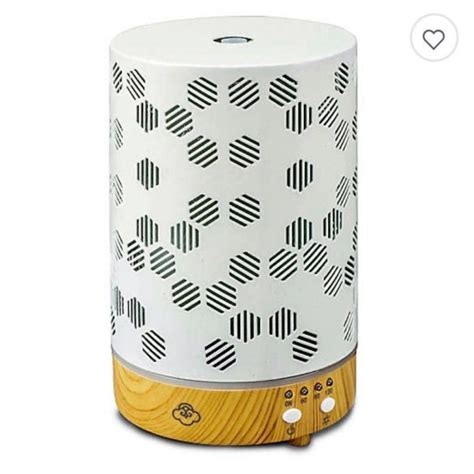 Serene House® Honeycomb Diffuser In White Ultrasonic Aroma Diffuser