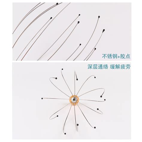 拍一发四灵魂提取器头疗洗头刷手指按摩器可伸缩痒痒挠养生工具 虎窝淘