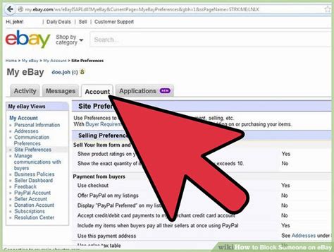 How To Block Someone On Ebay With Pictures Wikihow