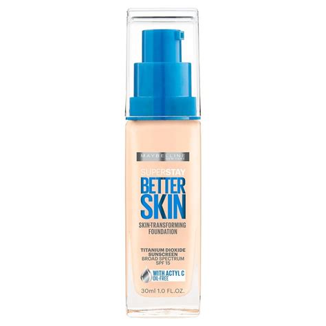 Amazon.com : Maybelline New York Super Stay Better Skin Foundation ...