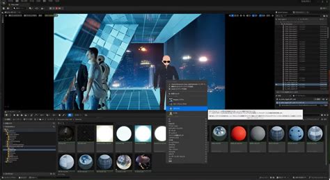 友住システム Tomozumi System Ue5 レベル内で再生する映像を明るく表示する