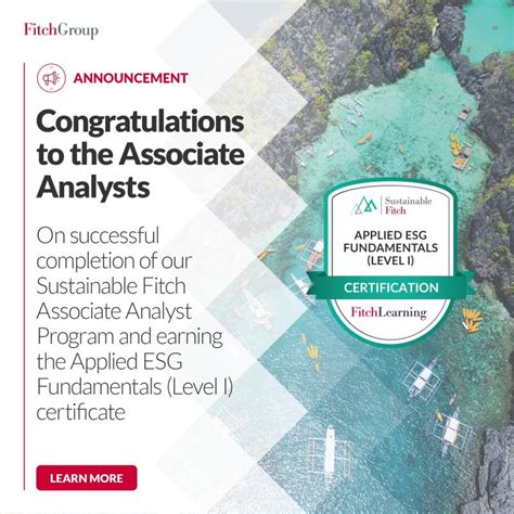 Fitch Solutions On Linkedin Congratulations To 14 Sustainable Fitch