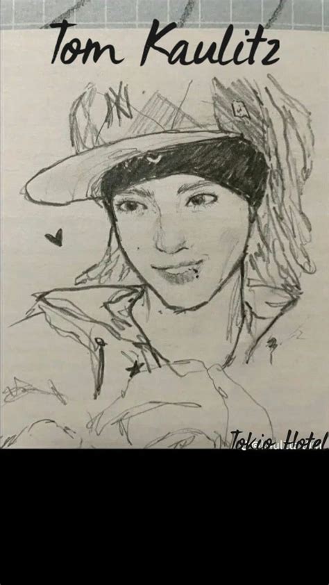 Tom Kaulitz Tokio Hotel Disegni Hipster Schizzi Darte Schizzi Facili