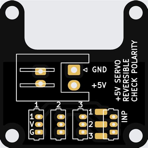 Nerc Servo Pcb Black 20mm Flight Controller 1 25mm Servo Board For Mic