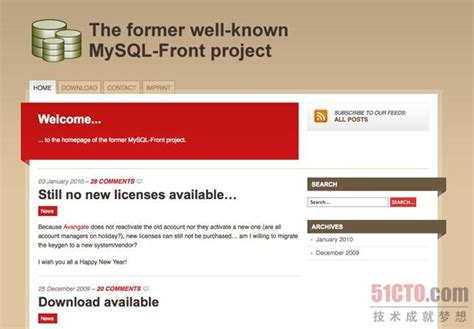 细数十大你不得不用的mysql开发工具mysql 应用开发工具 Csdn博客