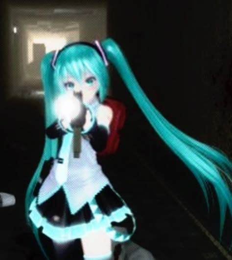 Hatsune Miku Drinking Beer