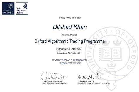Dilshad Khan On Linkedin Algorithmictrading Quants Hedgefund Trading Behavioralfinance