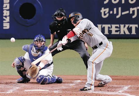 【巨人】坂本勇人が通算175度目の”猛打賞”をマーク 立浪和義に並ぶ歴代7位タイ：中日スポーツ・東京中日スポーツ