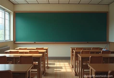 Japanese Classroom Scene Stable Diffusion Online
