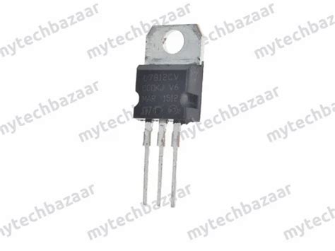 7812 Ic Voltage Regulator 12v 20pcs Pack At Rs 499 Voltage