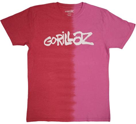 Gorillaz Cracker Island Standing Group Red Eco T Shirt Eyesore Merch