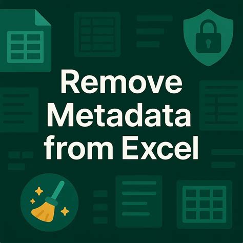How To Remove Metadata From Excel File 6 Quick Methods Excel Insider