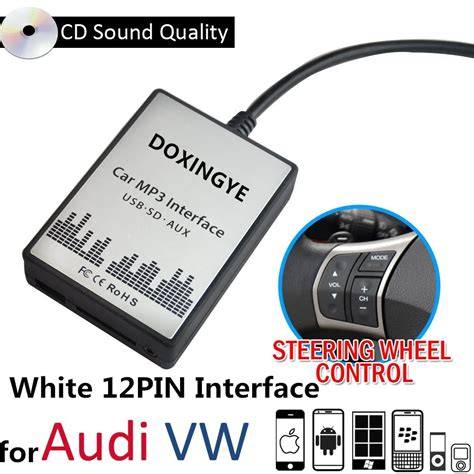 DOXINGYE USB SD AUX Car MP3 Player Music Radio Digital CD Changer