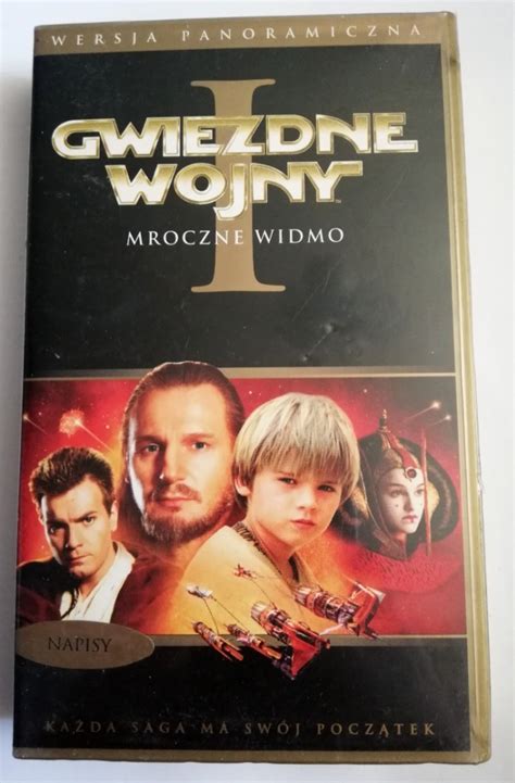 Gwiezdne Wojny Mroczne Widmo Kaseta VHS Warszawa Kup Teraz Na