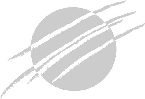 Scratch Claw On Circle Shape 36661051 Vector Art At Vecteezy