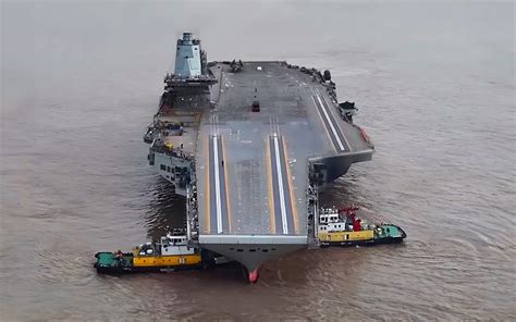 Images Show Massive New Chinese Aircraft Carrier