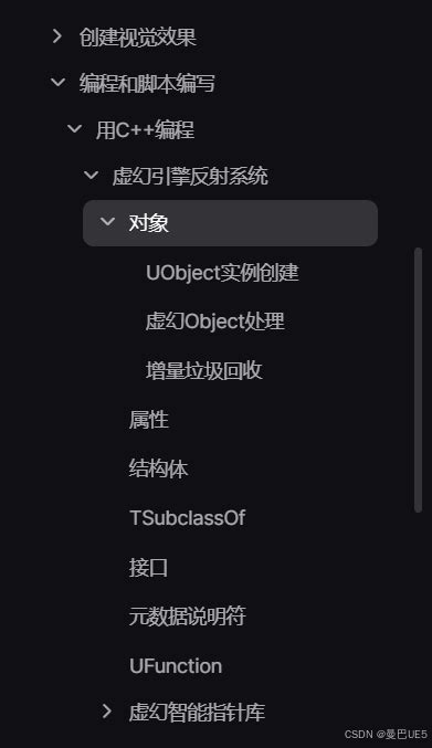 Ue C Uobject 功能的初步总结（结合官方文档） Csdn博客