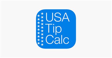 ‎usa Tip Calculator On The App Store