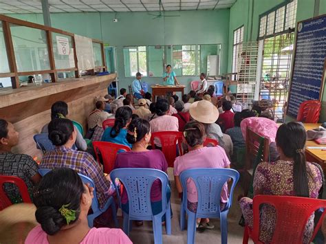 ငဖဲမြို့နယ် ပေကုန်းကျေးရွာအုပ်စုမှ တောင်သူ ၇၉ ဦး အား ၂၀၂၃ မိုးသီးန