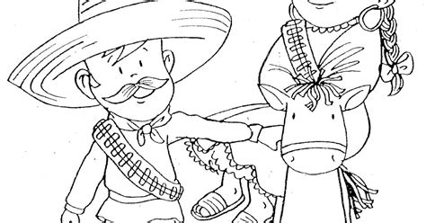IMAGEN DE LA REVOLUCIÓN MEXICANA PARA COLORAR