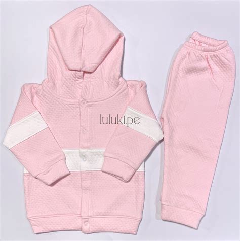 Conjunto Jacquard Luluki Rosado Luluki