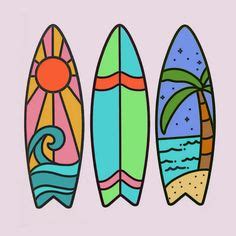 Surfing Drawing Easy