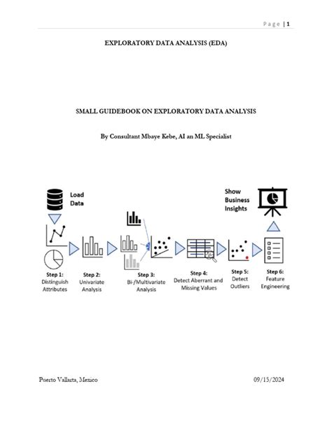 Guidebook On Exploratory Data Analysis Pdf Statistics Regression