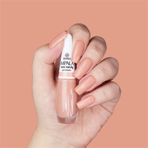 Esmalte Impala Perolado A Cor Da Sua Moda Rosa Candy