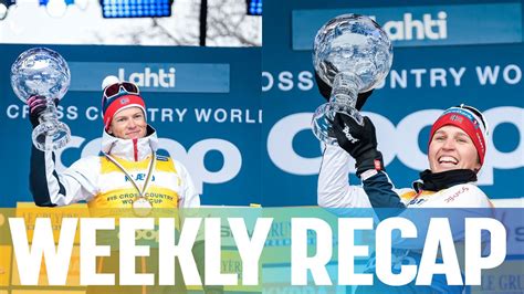 FIS Weekly Recap 12 Weng And Klaebo Sacred Overall World Cup