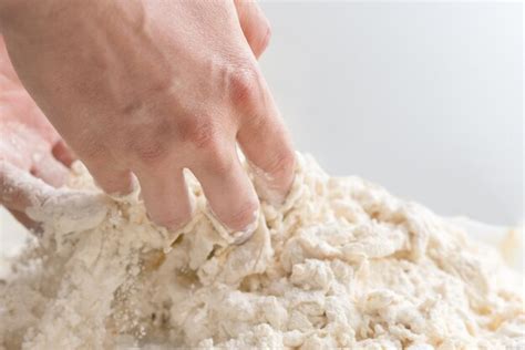 Premium Photo Hands Knead Dough