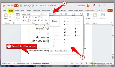 How To Add A Check Mark In Powerpoint ☐ ☑ Winbuzzer