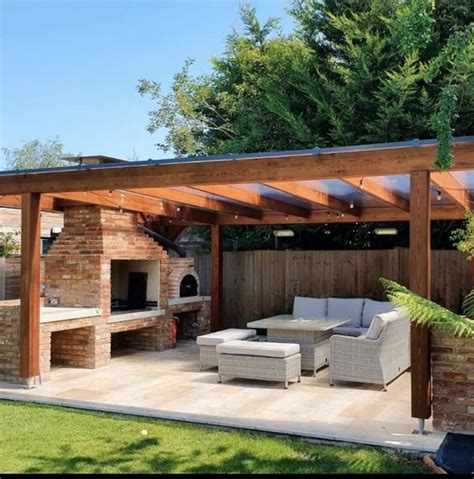 Terrazas Techadas Modernas Terrazas Casa