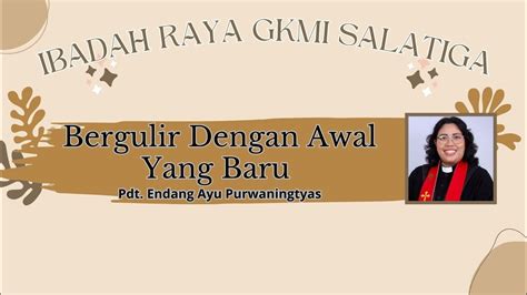 IBADAH RAYA 2 GKMI SALATIGA 16 APRIL 2023 YouTube