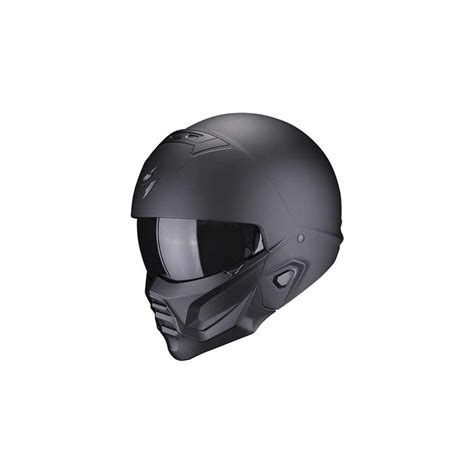 Casco Moto Scorpion EXO Combat II Negro Mate Solid