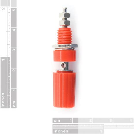Binding Post Red Banana Plug Rood Sparkfun PRT 09739 Vanallesenmeer