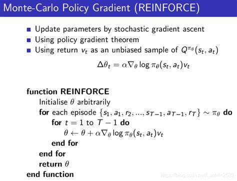 强化学习笔记（六）：policy Gradient策略梯度如何提高policy Gradient的收敛 Csdn博客