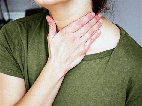 Cold Sore Throat Swollen Lymph Nodes