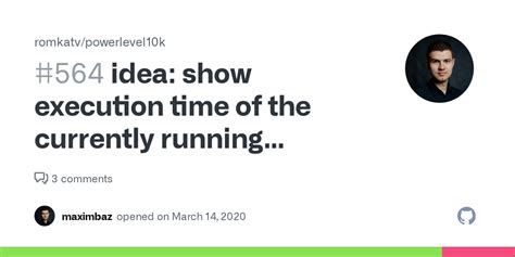 Idea Show Execution Time Of The Currently Running Command Issue Romkatv Powerlevel K