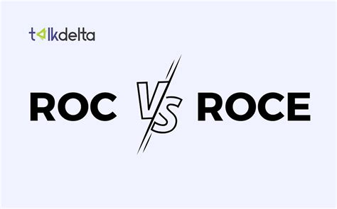 ROE Vs ROCE Difference Between Talkdelta