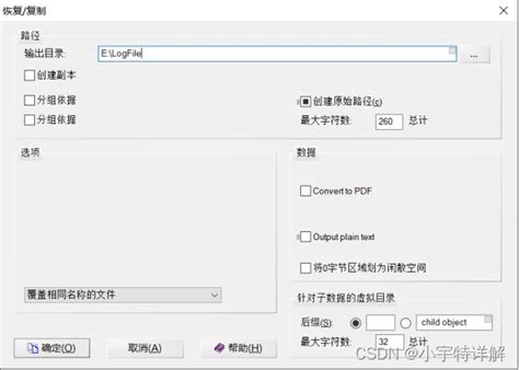 如何使用winhex恢复数据（小宇特详解）winhex数据恢复教程 Csdn博客