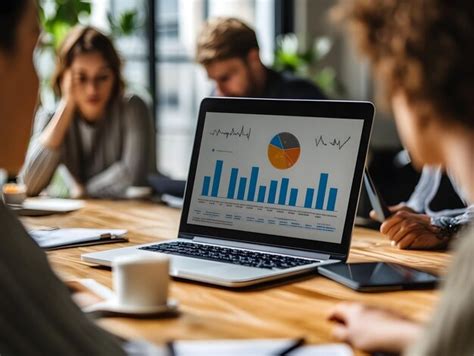 Premium Photo Strategic Business Data Analytics And Decision Making