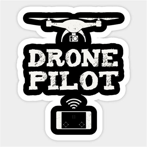 Drone Pilot Sticker