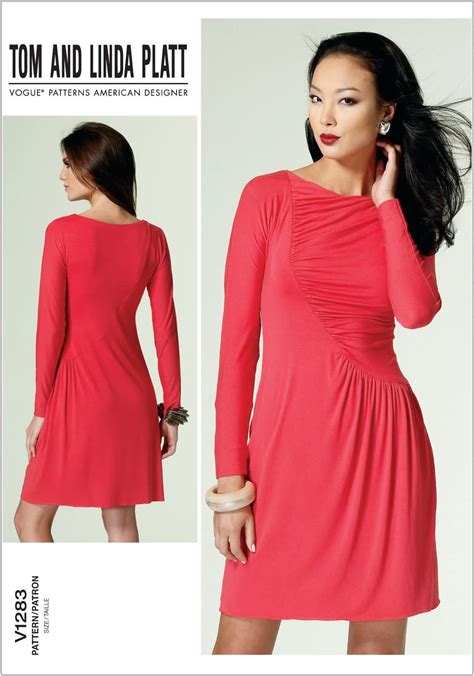 Vogue Patterns V1283 Misses Dress Size A5 6 8 10 12 14