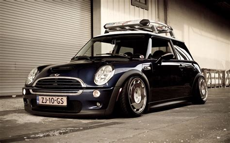 Stanced Mini Cooper S Mini Cars Mini Cooper Accessories Mini Coper
