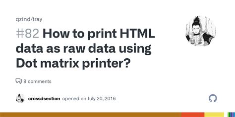 How To Print HTML Data As Raw Data Using Dot Matrix Printer Issue
