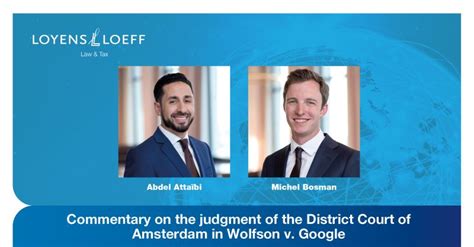 Loyens And Loeff On Linkedin Litigation Ipr Bibis Judgment Anchor